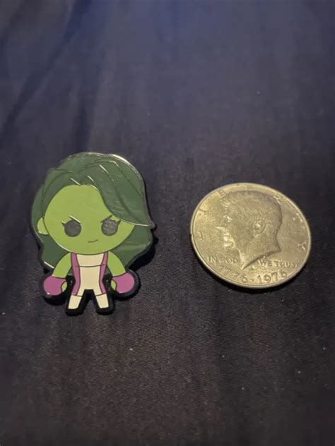 2023 Disney Mystery Pin Chibi Marvel Avengers She Hulk Kawaii Chibi C1