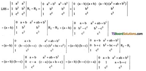 Ts Inter 1st Year Maths 1a Matrices Important Questions Long Answer
