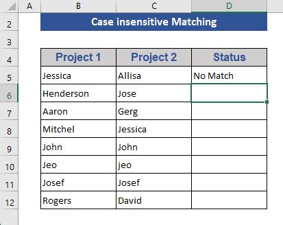 Excel Formula To Compare And Return Value From Two Columns