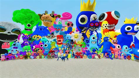 GARTEN OF BANBAN VS POPPY PLAYTIME VS RAINBOW FRIENDS VS ALPHABET LORE In Garry S Mod YouTube