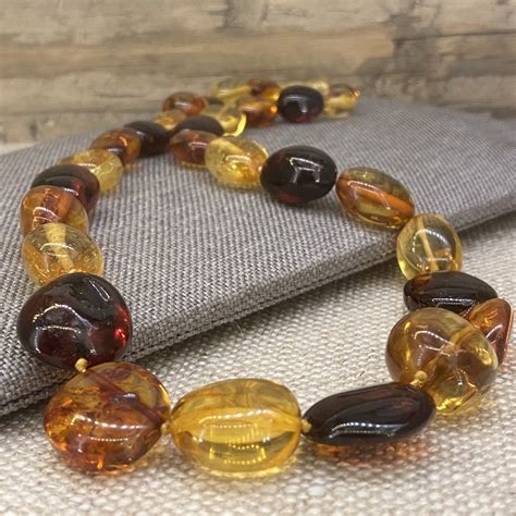 Collier En Ambre Baltique Lesminerauxfr