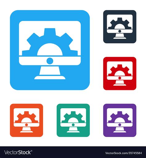 White Software Web Development Programming Vector Image