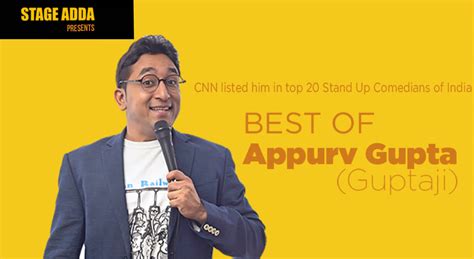 Book tickets to Stage Adda presents -Best of Appurv Gupta (A stand up comedy special by Guptaji)