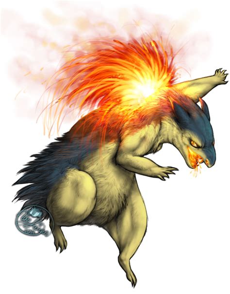 Typhlosion — Weasyl