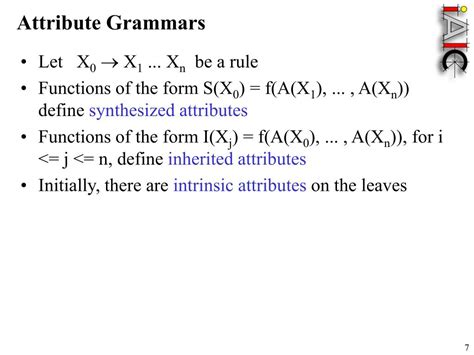 ppt attribute grammar powerpoint presentation free download id 4748429
