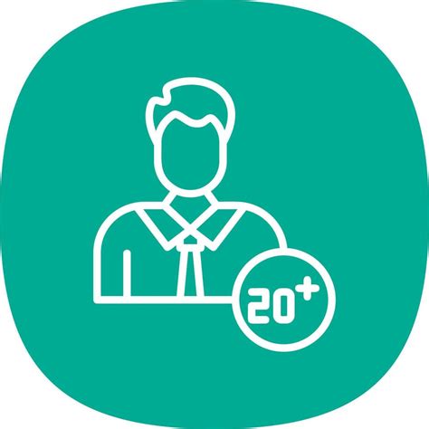 Age Limit Vector Icon Design 16947586 Vector Art At Vecteezy