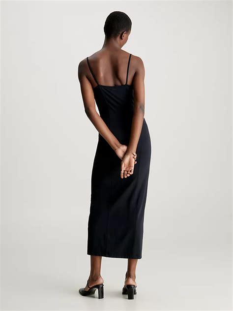 Stretch Jersey Maxi Slip Dress Calvin Klein® K20k206904beh