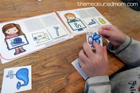 14 Rhyming Words Sorting Mats The Measured Mom