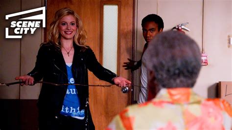 Britta Gets Spanked Community Gillian Jacobs Donald Glover Joel