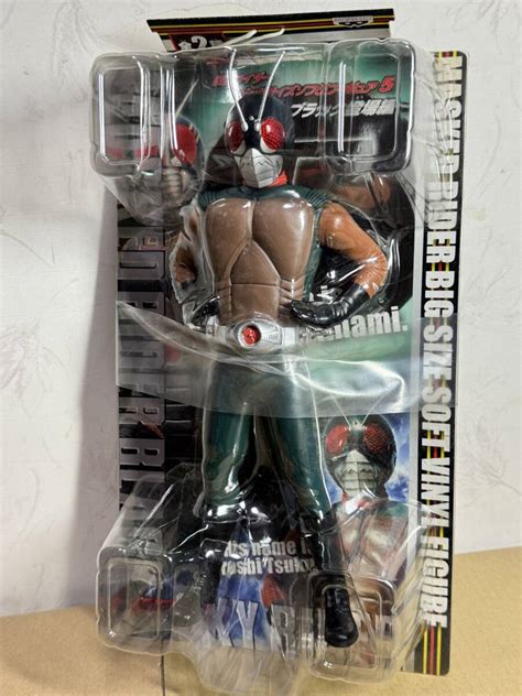 バンプレスト 仮面ライダー ビッグサイズ ソフビ フィギュア5 ブラック登場編 未開封 2種セットblack スカイライダー の落札情報詳細