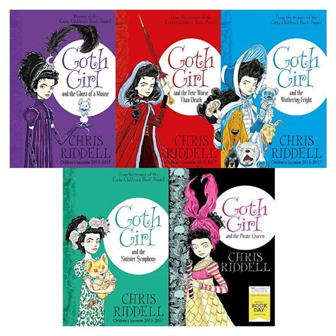 Buy Chris Riddell Goth Girl Collection 4 Books Set And The Wuthering