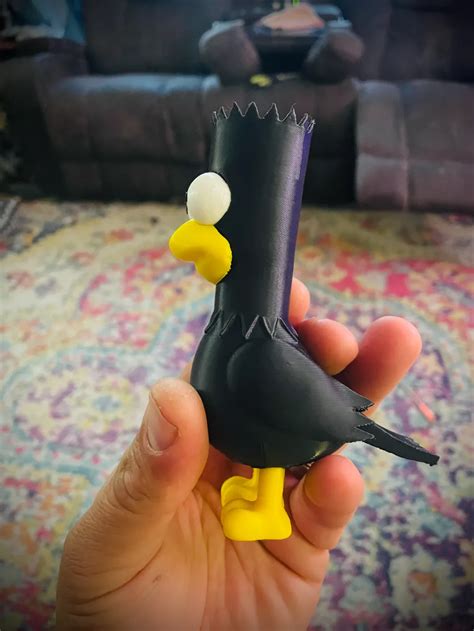Bart As The Raven By Carmancade Makerworld Download Free 3d Models