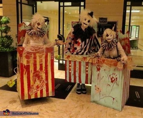 Creepy Jack In The Box Halloween Costume Contest At Costume