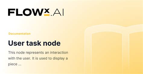 user task node docs