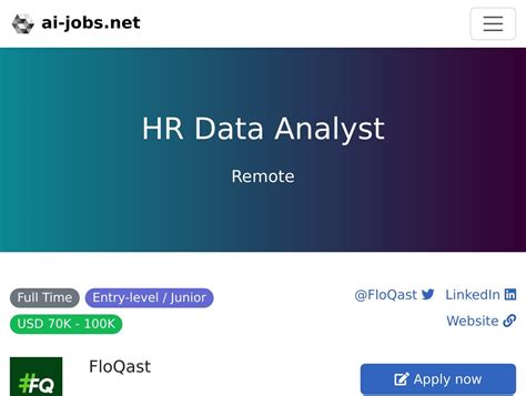 Hiring Hr Data Analyst Remote Raimljobs