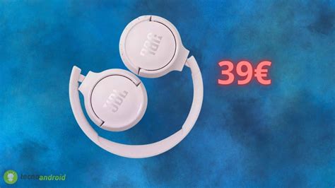 Cuffie Jbl Tune Sconto Pazzesco Attivo Su Amazon Tecnoandroid