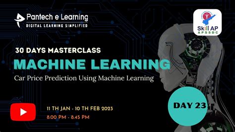 Day 23 Car Price Prediction Using Machine Learning Youtube