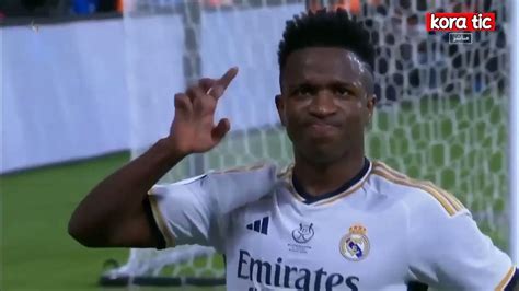 ملخص اهداف مبارة ريال مدريد وبرشلونه 41 نهائي سوبر الأسباني 2024