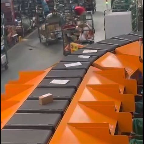 Advanced Automated Parcel Sorting System For Efficient Logistics