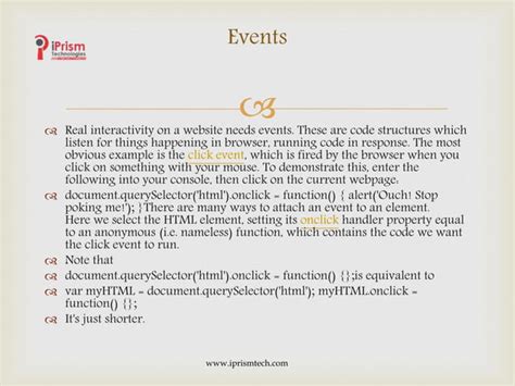 Java Script Basics Ppt