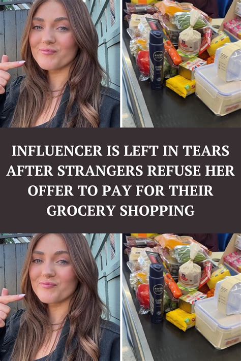 Influencer Is Left In Tears After Strangers Refuse Her Offer To Pay For