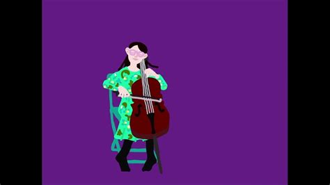 Оля Монастырская играет на виолончели | Olya Monastyrskaya plays violin ...