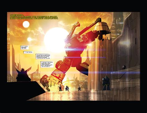 Idw Transformers Galaxies Constructicons Rising El Nuevo Origen De