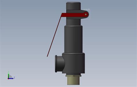 1安全阀 SOLIDWORKS 2012 模型图纸免费下载 懒石网