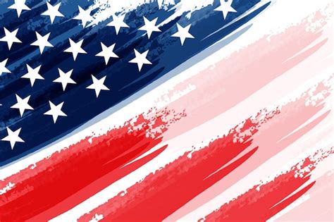 Bandera De Reino Unido En Estilo Grunge Vector Premium