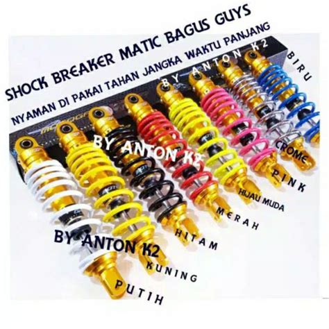 Jual SHOCK BREAKER BELAKANG VARIASI MOTOR XEON KARBU XEON GT XEON RC MIO SMILEY MIO BATMAN CW