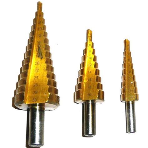 Step Cutter Metric 3 Piece Set 4 32mm Car Builder Solutions