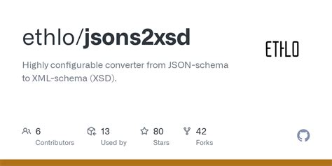 Github Ethlojsons2xsd Highly Configurable Converter From Json