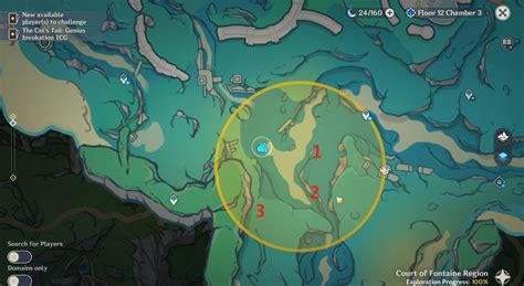 Genshin Impact Lost Riches Treasure Area 2 Salacia Plain Guide