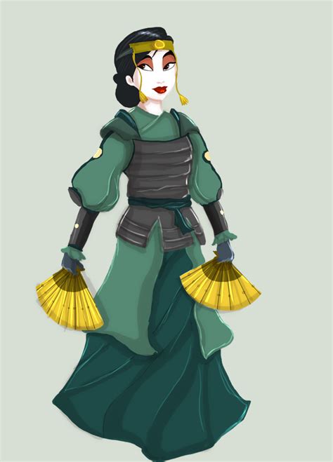 Mulan Kyoshi No Lines By Trishna87 On Deviantart