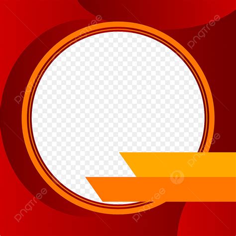 Gambar Templat Twibbon Modern Png Psd Psd Png Twibbon Baru PNG