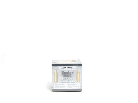 Nosler Unprimed Brass 375 Handh 25 Powder Valley