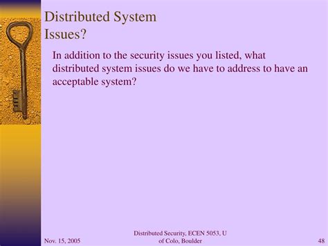 Ppt Distributed Systems Security Overview Powerpoint Presentation