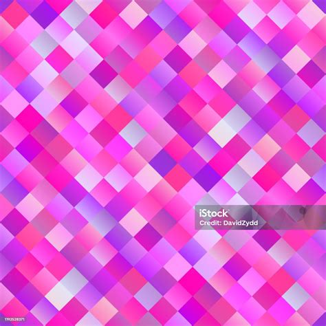 Colorful Geometrical Seamless Gradient Square Pattern Background Stock Illustration Download