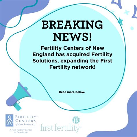 Congratulations To Fertility Centers Of New England And Fertility Solutions On Formalizing A