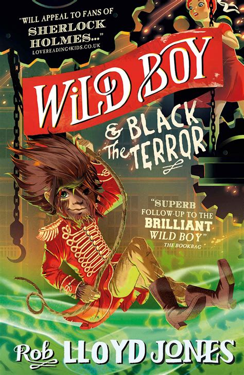 Wild Boy Black Terror Cover Rob Lloyd Jones