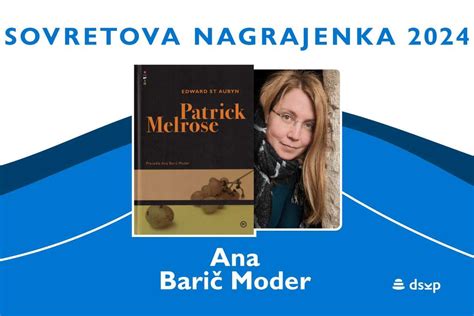 Sovretova Nagrada Ani Barič Moder Savus