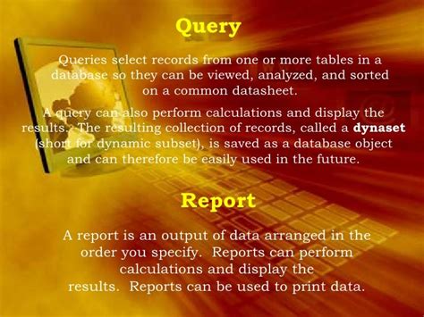 Ms Office Access Tutorial