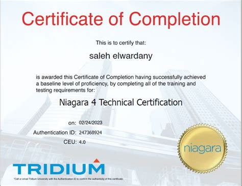 Tcp Certification Tridium Bms Saleh Elwardany 13 Comments