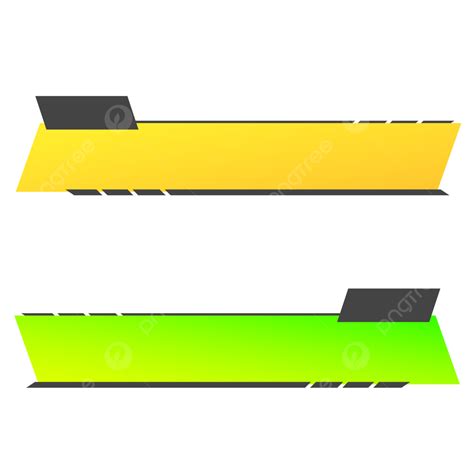 Yellow And Green Charts Or Text Boxes Chart Text Box Ppt Png