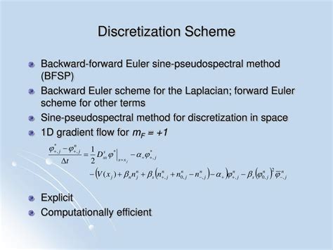 Ppt Numerical Method For Computing Ground States Of Spin 1 Bose