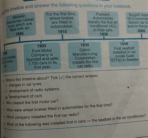 A What Is This Timeline About Tick The Studyx