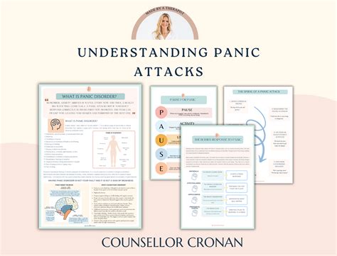 Panic Attacks Infographic And Worksheets Therapy Worksheets Identify