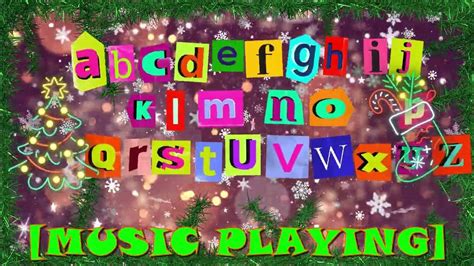 ️ Новогодняя Песня Для Детей ️ Английский Алфавит НГ Музыка для детей Учим Буквы Песня Abc ️