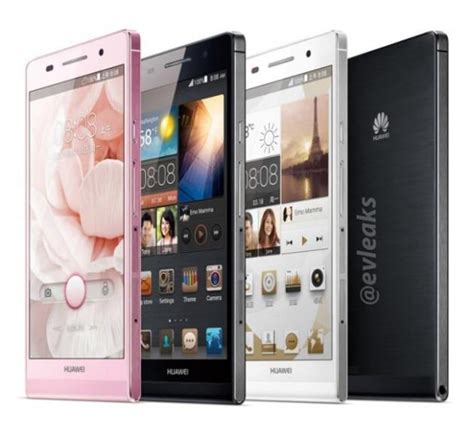 Fuite Du Smartphone Huawei Ascend P6 Sur Android