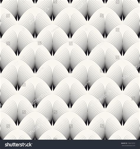 Vector Seamless Pattern Abstract Stylish Background Stock Vector